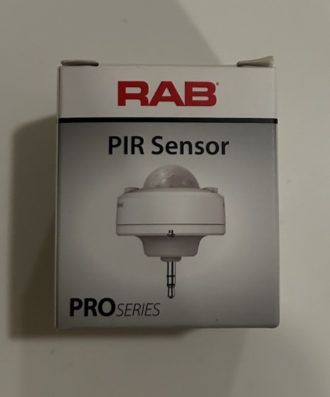 RAB Lighting PIR Sensor Pro Series PIR-S Motion Detecting 120 Degree ...