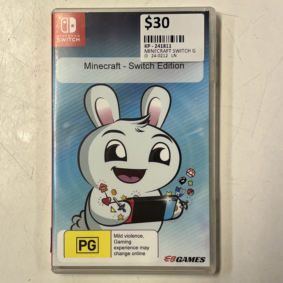 Minecraft Nintendo Switch Game - Cartridge Only PAL | eBay Australia