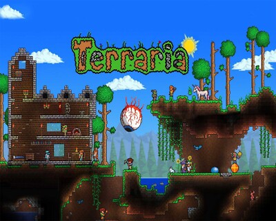 Terraria Game Poster Print Fun Kids Game photo poster print 8x10 11x14 ...