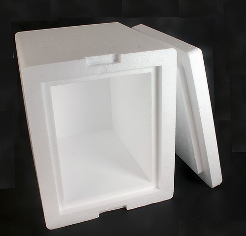 Styrofoam Cooler Insulated Foam Shipping Kit Food Meds Container ...