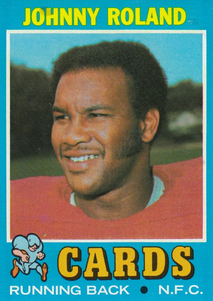 1971 Topps # 123 Johnny Roland - St. Louis Cardinals -- Box 708-452 | eBay