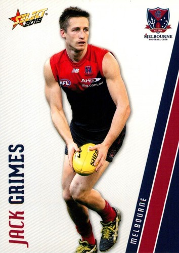 New 2015 MELBOURNE DEMONS AFL Card JACK GRIMES | eBay