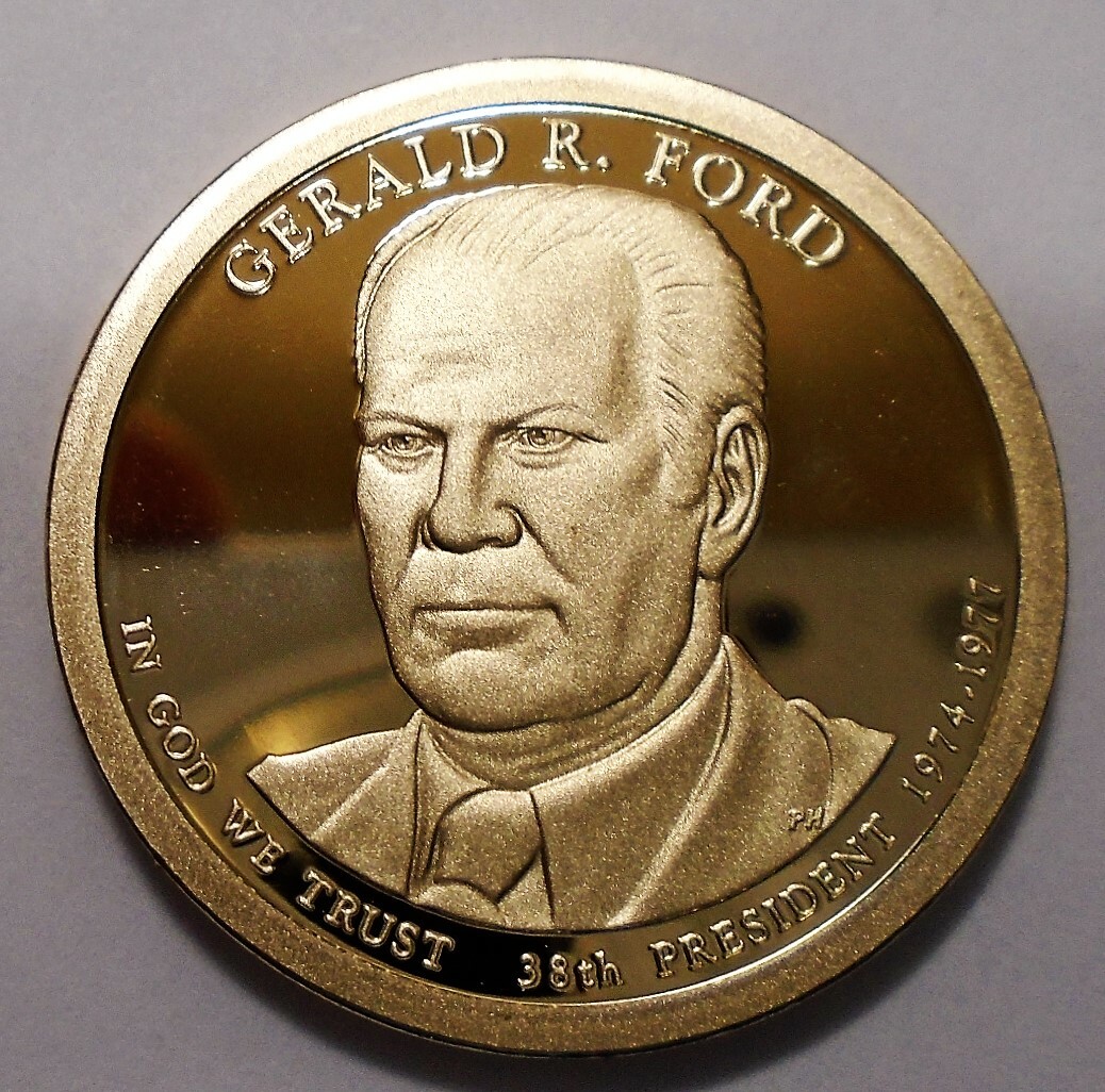 2016 s Proof Gerald Ford Presidential $1 Coin NEW LOW PRICE | eBay