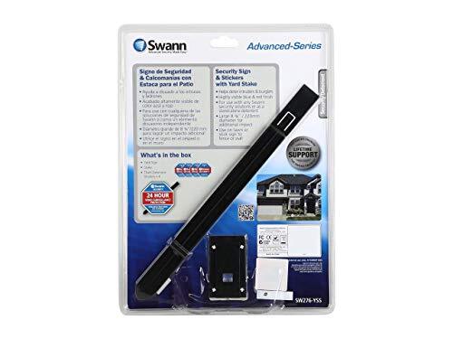 Swann Home Security Camera Sign for Yard and Surveillance System Window ...