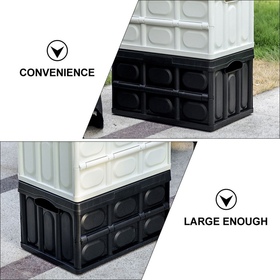 Vehicle Foldable Storage Box Trunk Storage Container Compartment ...