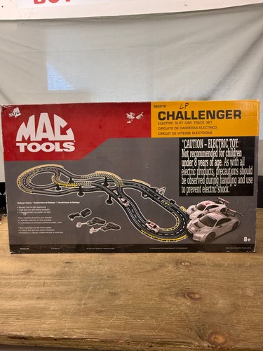Mac Tools Challenger GS2019 electric slot car track set 2 cars ...