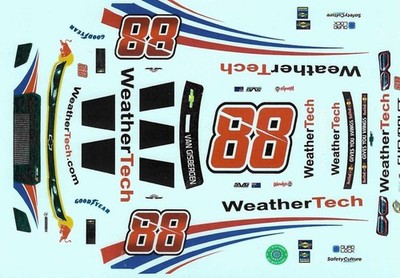 Winscals #88 Weathertech 2025 Shane Van Gisbergen 1/24 waterslide ...