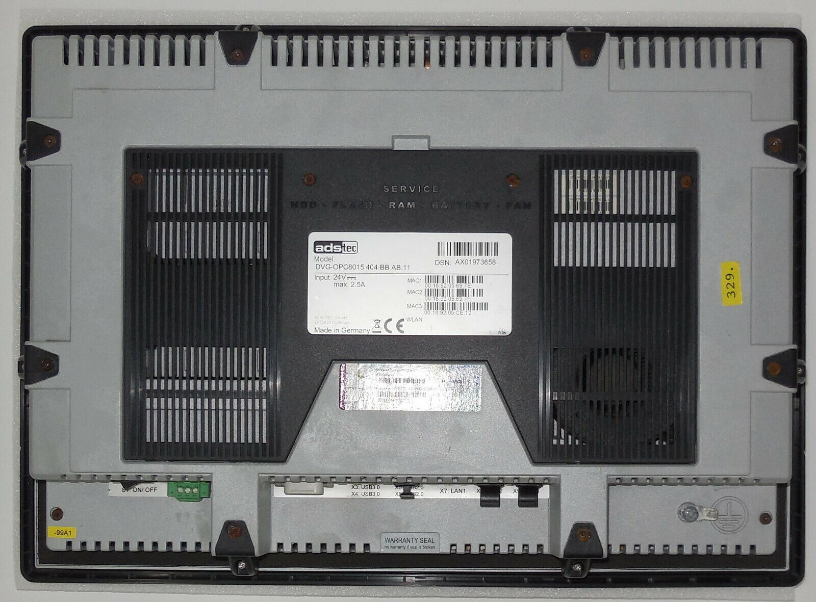 Adstec DVG-OPC8015 404-BB AB.11 touch screen | eBay