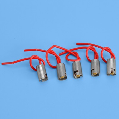 5pcs BA9S Light Bulb Sockets Holders Bases Connectors with Wire for Car ...