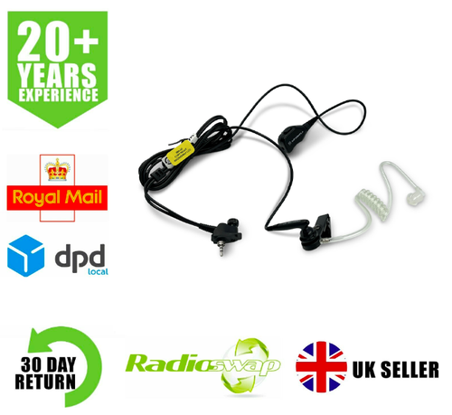 MOTOROLA PMLN5642A TWO WIRE COVERT KIT FOR TETRA AIRWAVE POLICE RADIO ...