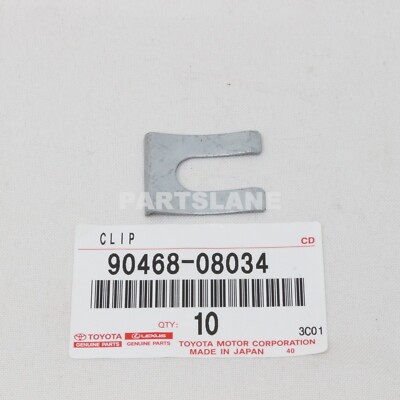 90468-08034 Toyota OEM Genuine CLIP | eBay