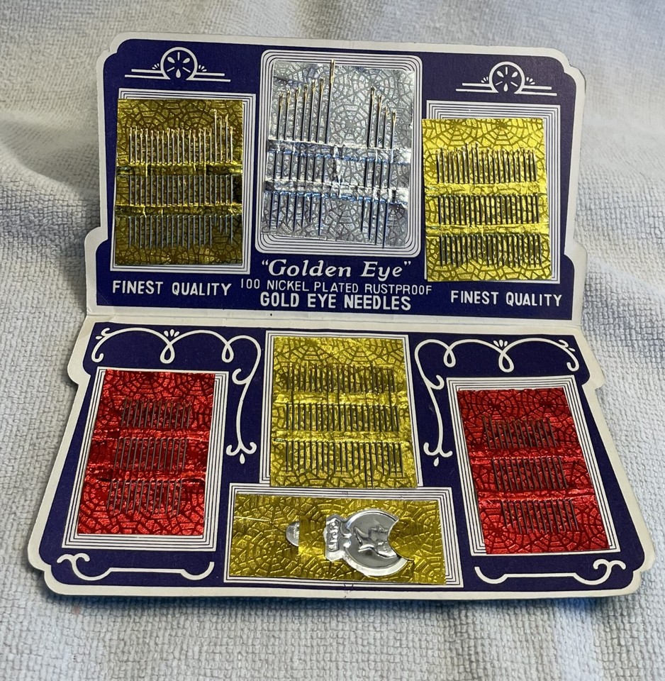 Vintage sewing lot - buttons, needle book, seam binding | eBay