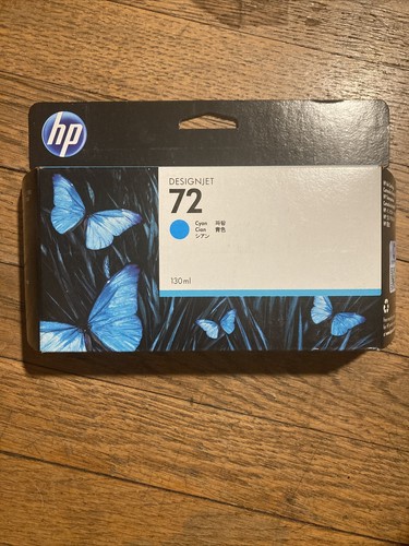 HP #72 Cyan Ink Cartridge C9371A 130ml GENUINE Read Description | eBay