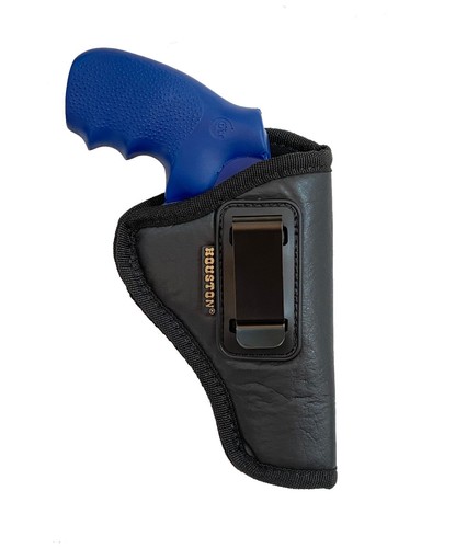 Houston Black RH Eco Leather IWB Holster for Colt Python 3" Inch Barrel ...