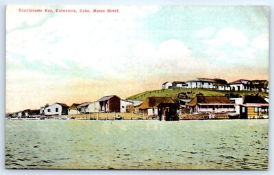 Postcard Cuba Guantanamo bay Caimanera Maceo Street Vtg View H1 | eBay