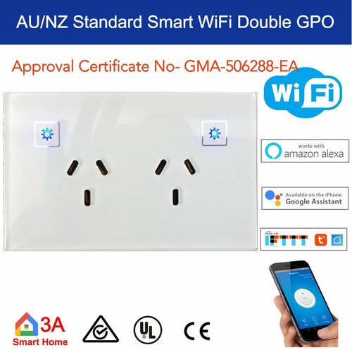 AU Approved WiFi Smart Power Point GPO Socket Switch Home Automation ...