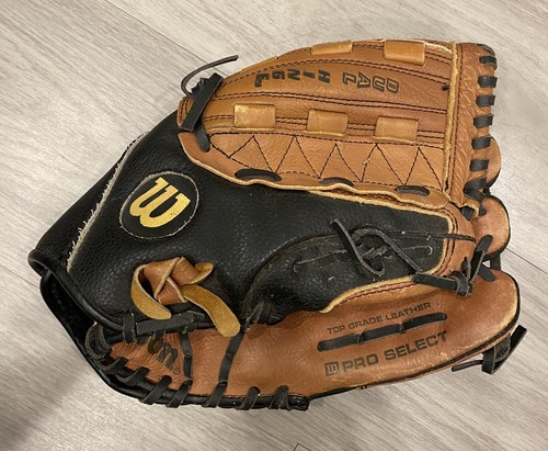 Wilson A2476 Pro Select Baseball Glove 12.5" Leather Right Handed Throw ...