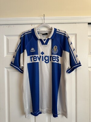 Men’s 1999-2000 FC Porto FCP Dragoes Soccer Jersey Shirt Home Kappa ...