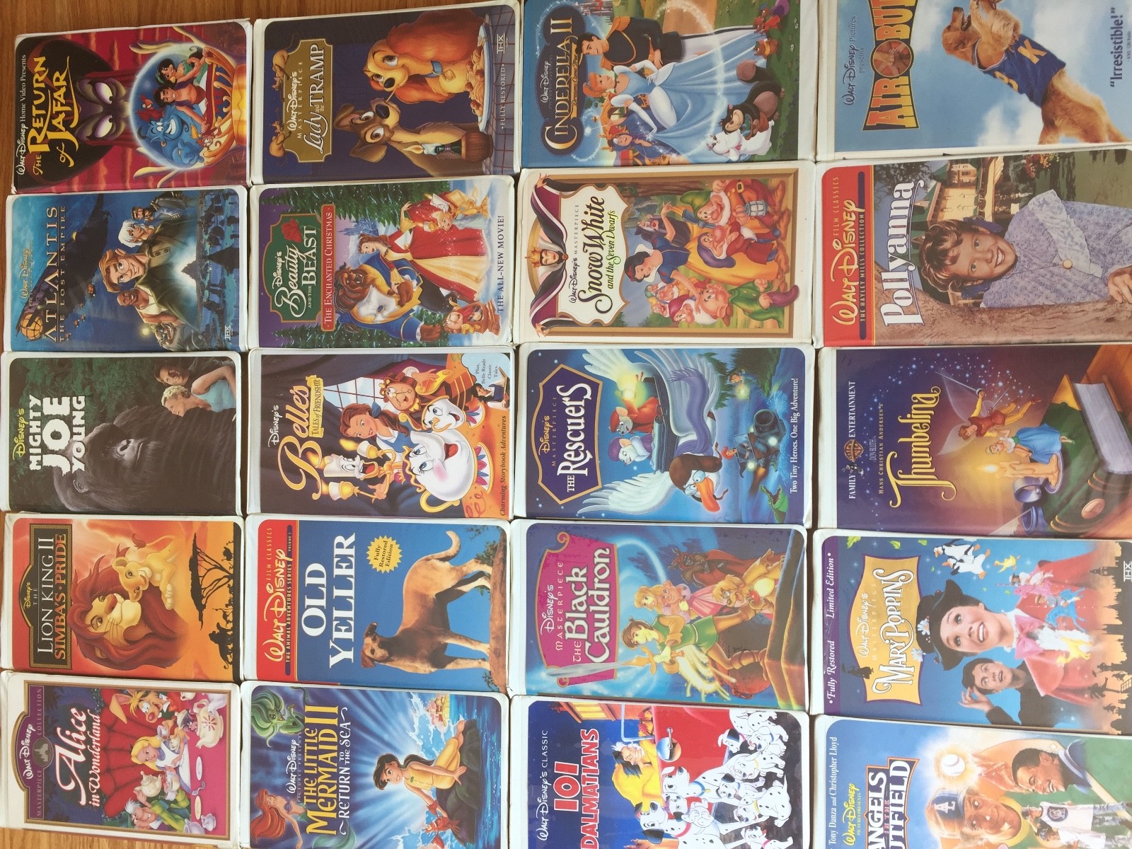 20 Set Lot of Disney VHS Tapes | eBay