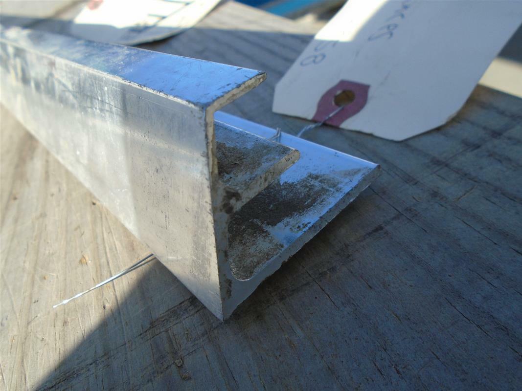 47" Gunnel Molding, Rub Rail 1-3/4X1-1/4", Aluminum, fit Many Boats | eBay