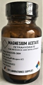 Magnesium acetate tetrahydrate, 100.72%, Certified® Ultrapure ACS 30g ...