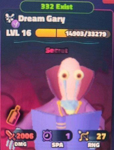 NEW SECRET DREAM GARY With SECRET FORMULA - SpongeBob Tower Defense SBTD | eBay