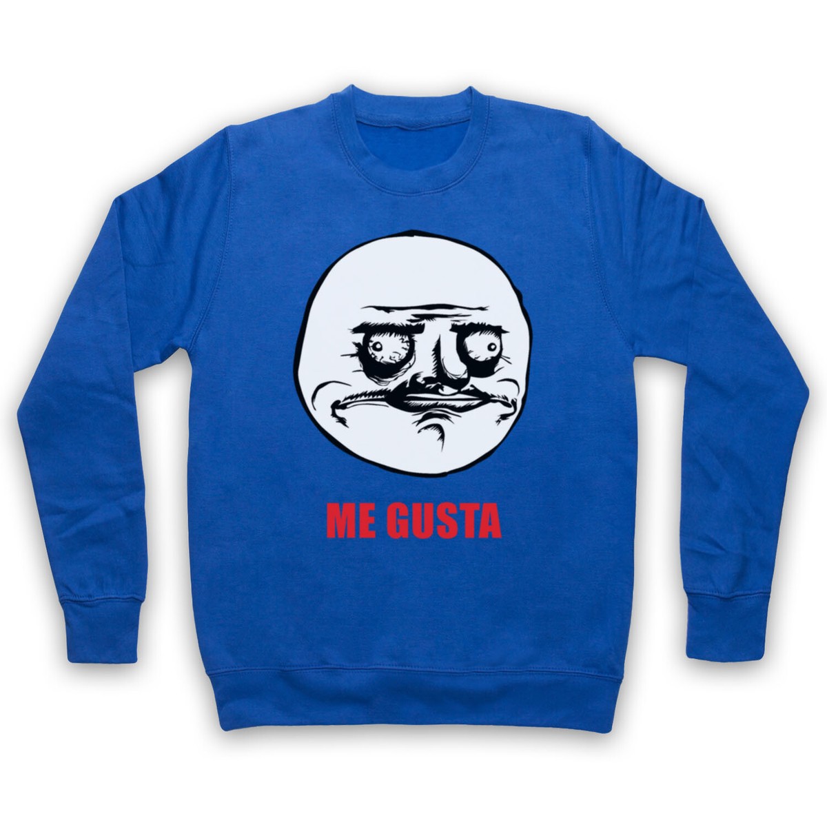 Meme Faces Me Gusta Me Gusta Face Meme Ronde Sticker | Zazzle.nl