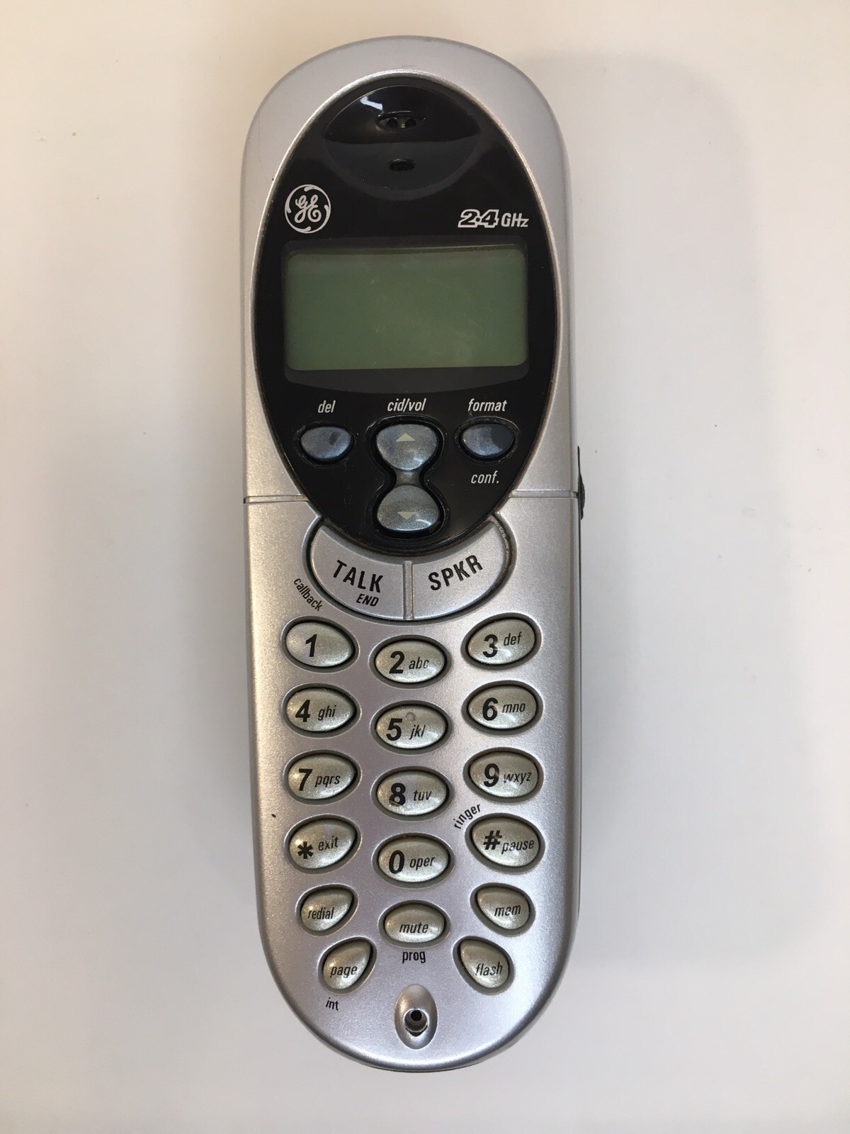 GE 21018 2.4 GHz Dual Handsets Single Line Cordless Phone for sale ...
