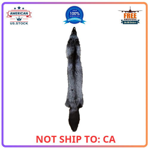 Genuine Natural Tanned Silver Fox Hides Fur Pelts Graded 1 Real Fox ...