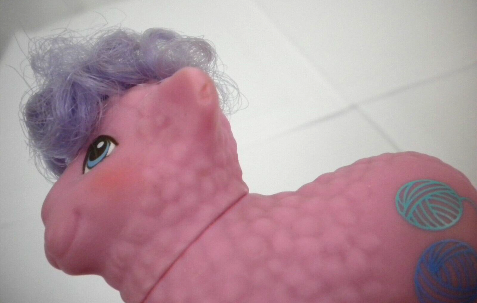 G1 My Little Pony MLP Pretty Pal Baby Woolly lamb sheep - Some Flaws ...