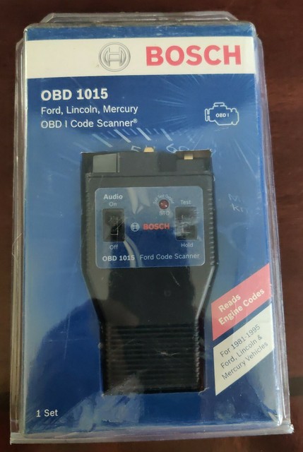 Bosch OBD 1015 1981-1995 Ford Lincoln Mercury Code Scanner Reads Engine ...