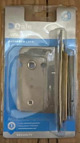 Dale BATHROOM MORTICE LOCK 2.5" 63mm CASE 45mm BACKSET BRASS | eBay UK