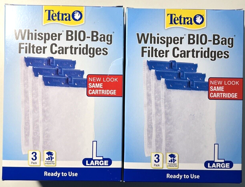 Tetra Whisper Bio-Bag Disposable Filter Cartridge 6 Pack Filters: Large ...