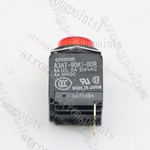1PCS A3AT-90K1-00R Mini Push Button Switch red | eBay