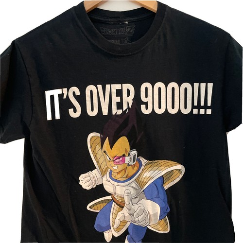 Ripple Junction Dragon-ball Z Vegeta It’s Over 9000 T-Shirt Size Men’s ...