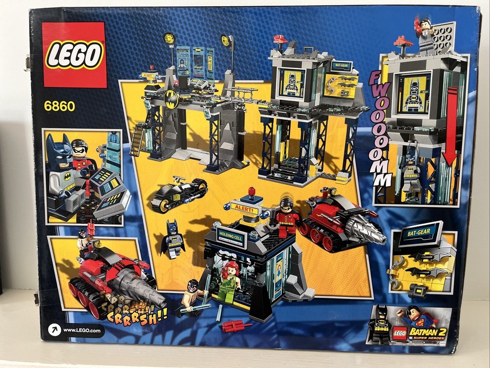 Used Lego 6860 The Batcave 100% Complete w/Box | eBay
