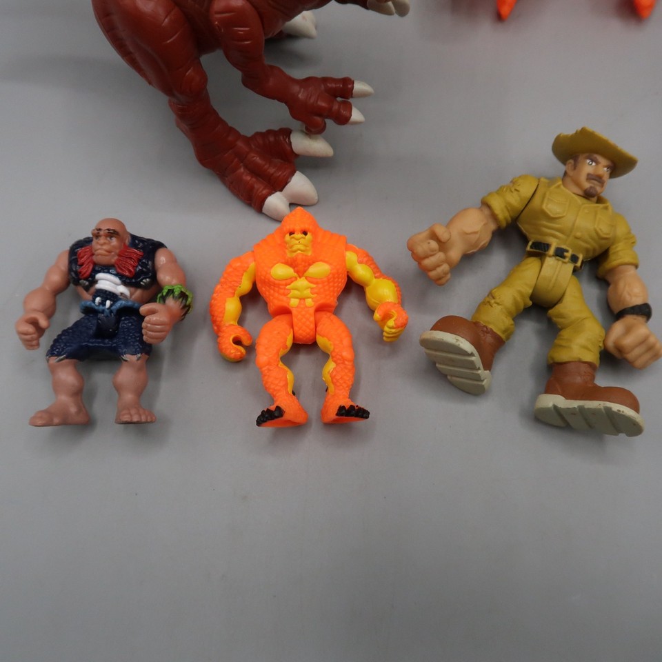 Imaginex Caveman Action Figure Toy Lot Dinosaur Pteranodon Jurassic ...