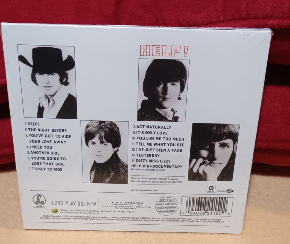 THE BEATLES - HELP! - 2009 REMASTERED - CD Limited Edition Deluxe ...