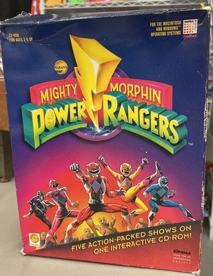 Mighty Morphin Power Rangers Windows 1994 Game CD ROM “BOX ONLY ...