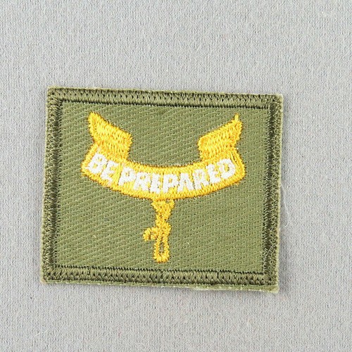 1955-1964 Second Class Scout Rank Patch Coarse Twill Paste Back Type 9A ...