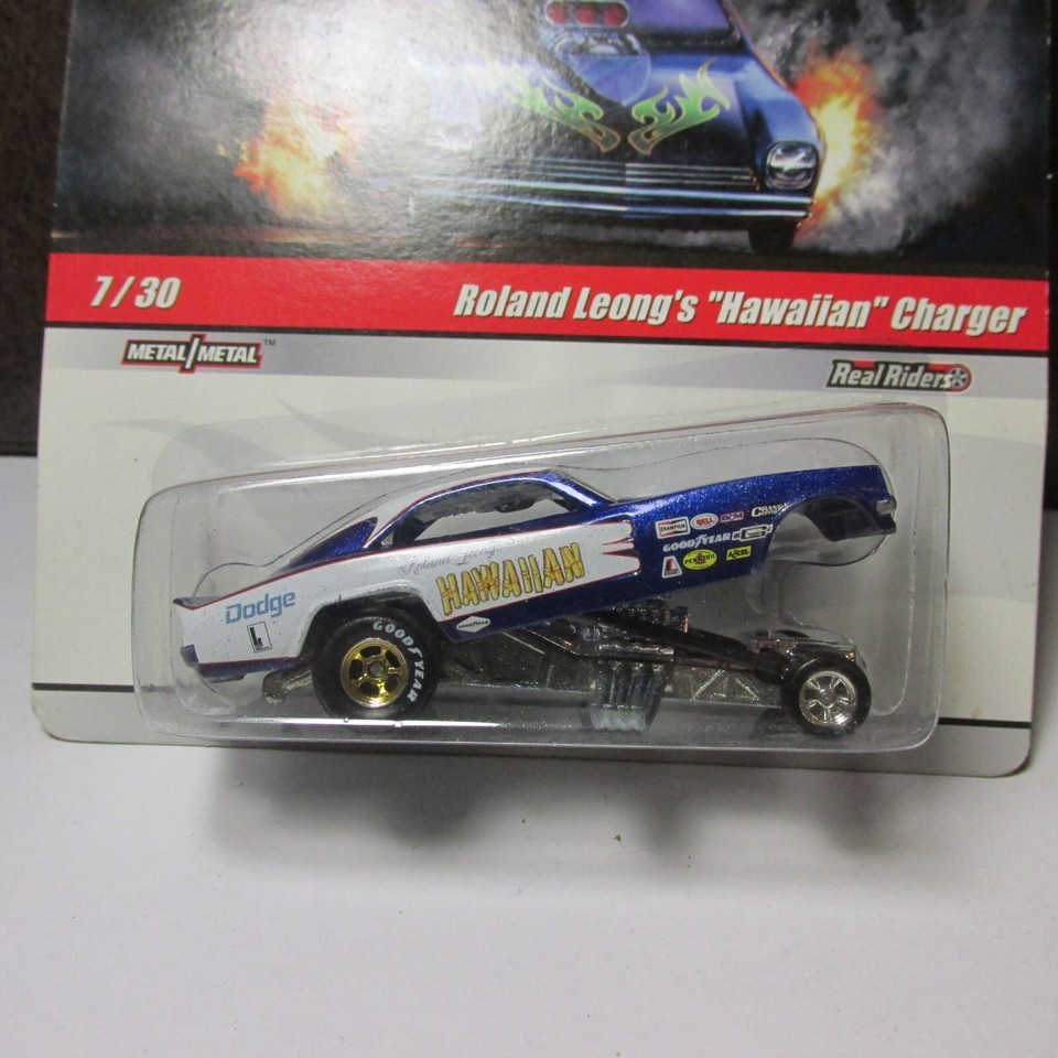 DIECAST HOT WHEELS FUNNY CAR DRAG STRIP DEMONS ROLAND LEONG'S HAWAIIAN ...