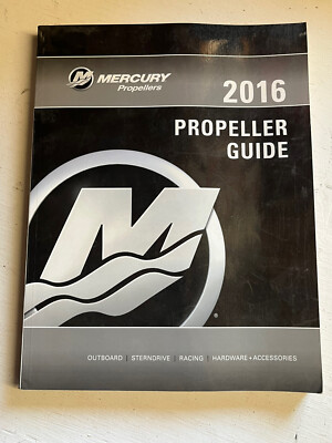 MERCURY MARINE PROPELLER GUIDE 90-8M010403 2016 | eBay