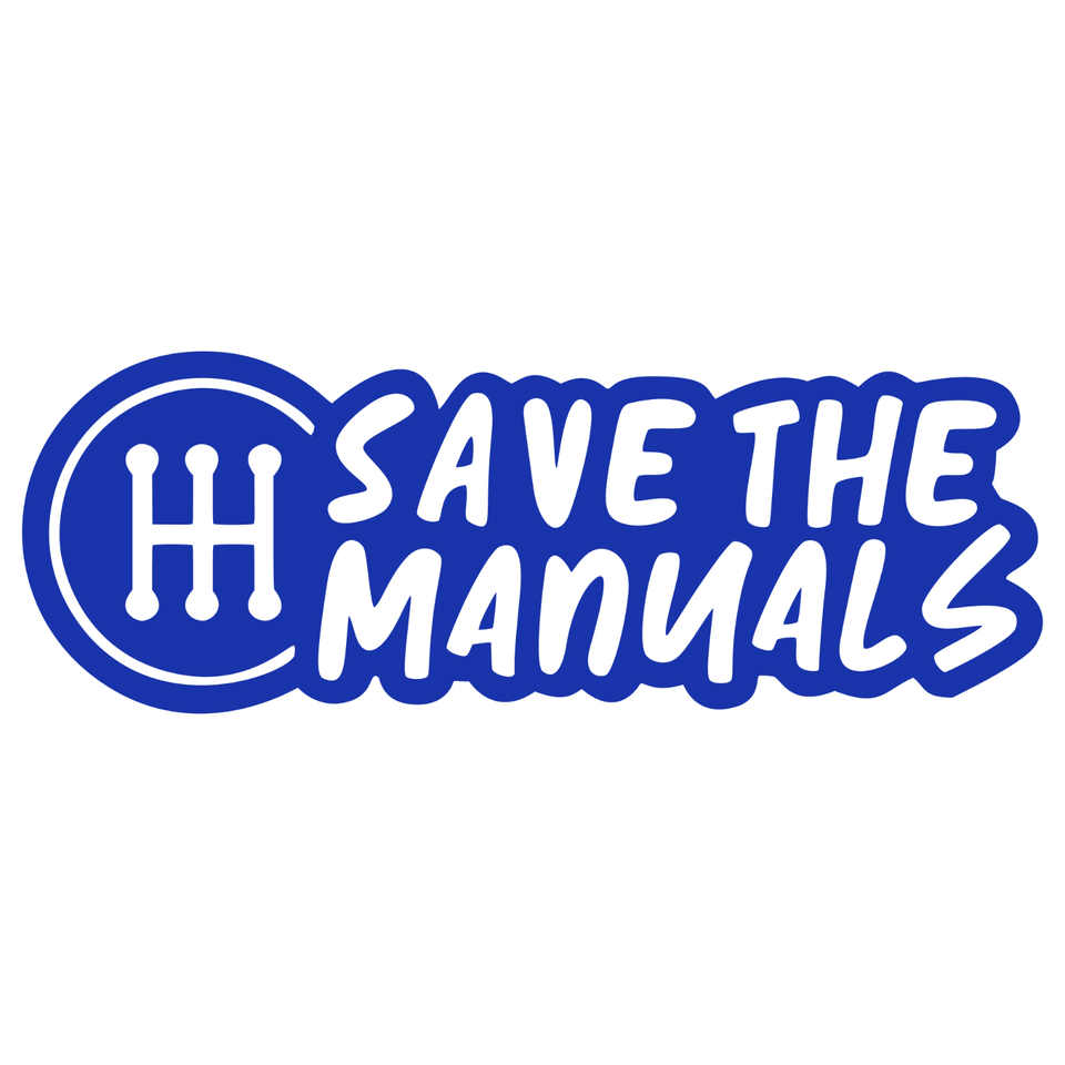Save The Manuals Decal Sticker Car Tumbler Stick Shift Window Wall 22 ...