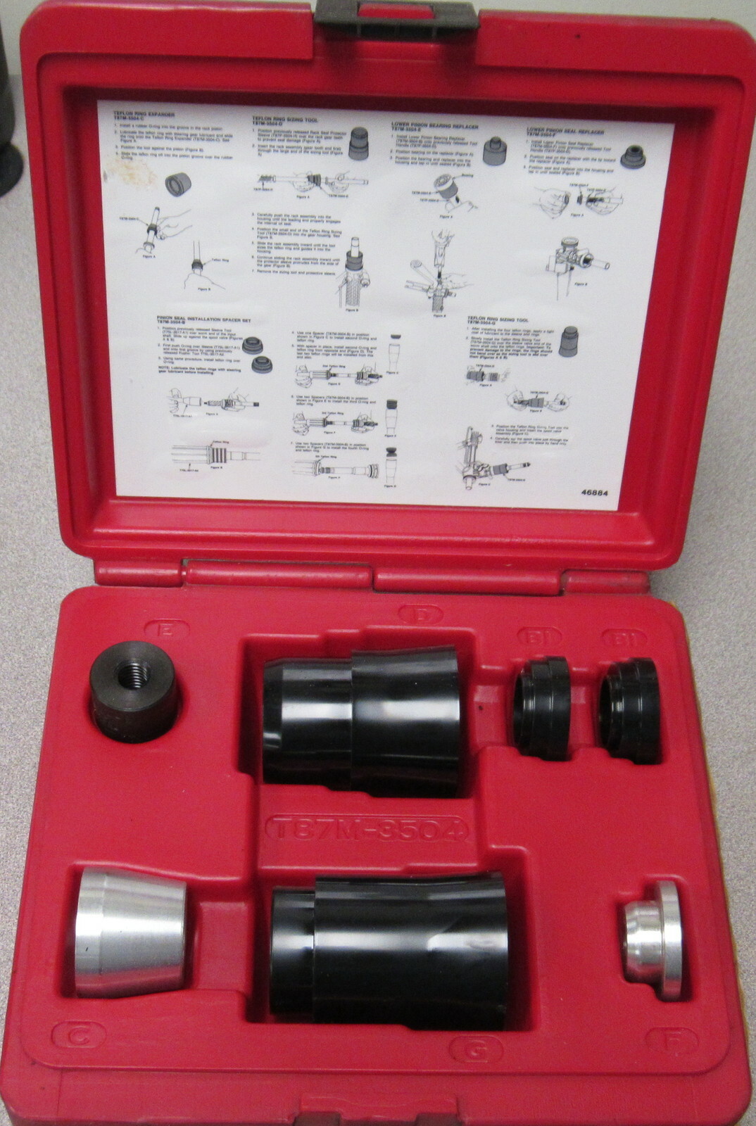 OTC TKit-1987-Mer Ford Rotunda Tool Kit Ring & Pinion Tool Set | eBay