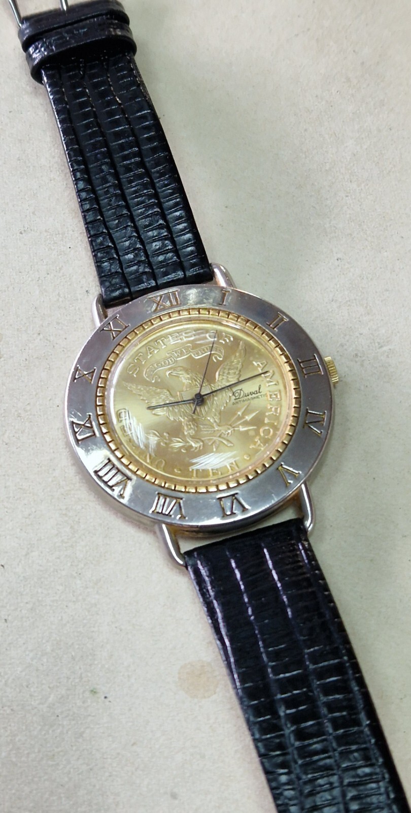 Vintage Duval 10 Dollar US of America Hand Winding Watch | eBay