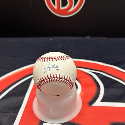 Ahmed Rosario Autographed OMLB Baseball JSA | eBay