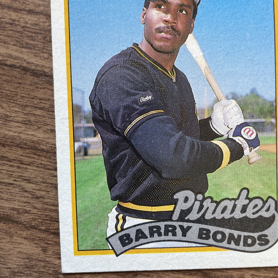 Barry Bonds ***ERROR*** Card #620 1989 Topps | eBay