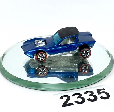 Hot Wheels Vintage Redline 1968 True Blue Python- Mattel - Very Nice | eBay