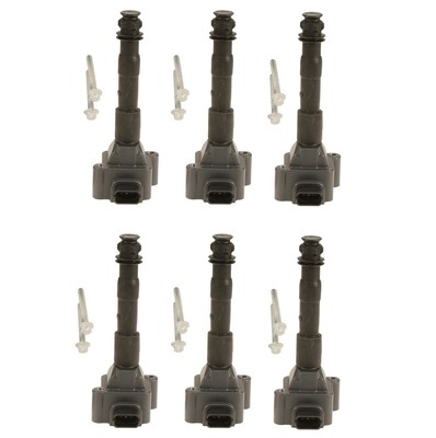 NEW 6 Ignition Coils w/ Spark Plug Connector for Porsche 911 ...