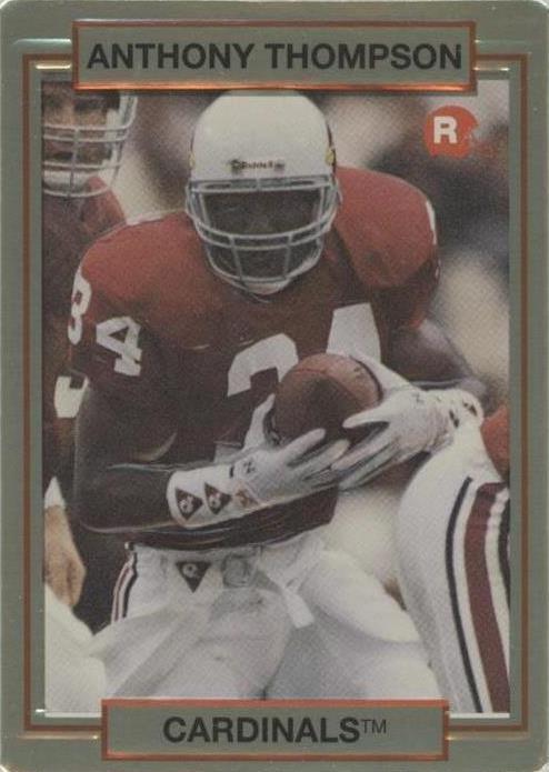 1990 Action Packed Rookie Update - Anthony Thompson #51 (RC) for sale ...
